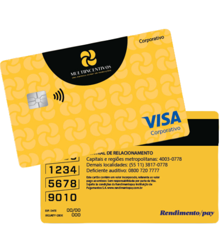 Nossos Cartões - Multiincentivos